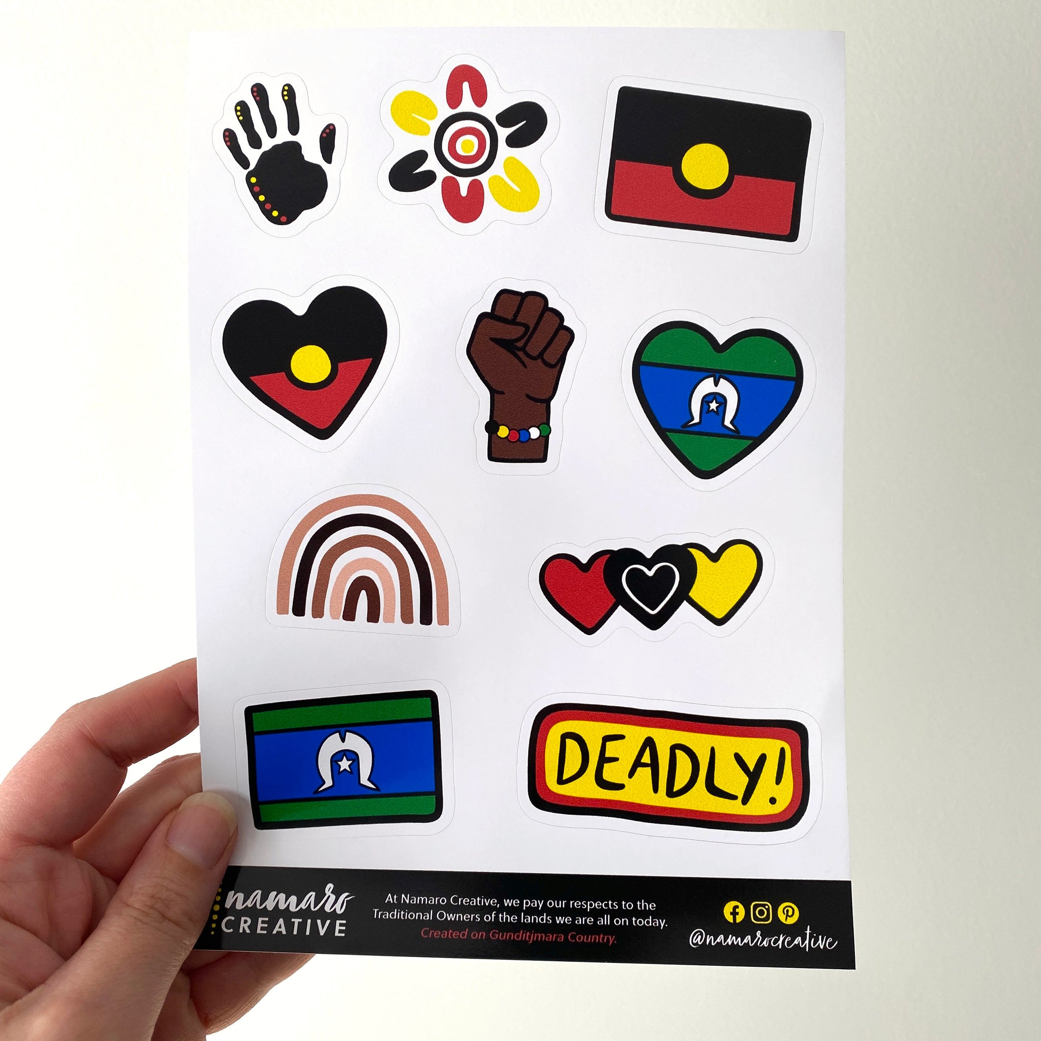 Deadly Sticker Set! – Namaro Creative